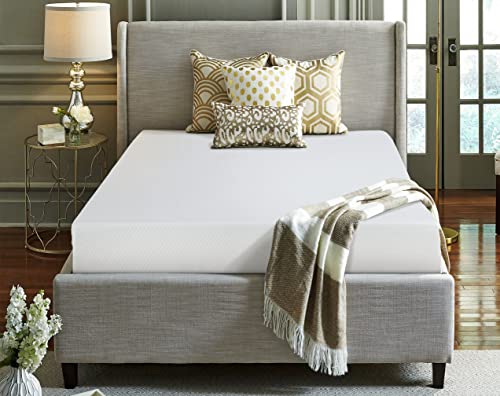 BIQWBIC 8 Inch Twin Mattress, Hybrid Twin Mattresses with Gel Memory Foam, Medium Firm Full Size Mattress for Cool Sleep, Mattress Pad Twin Size Pressure-Relieving and Supportive,Non-Fiberglass