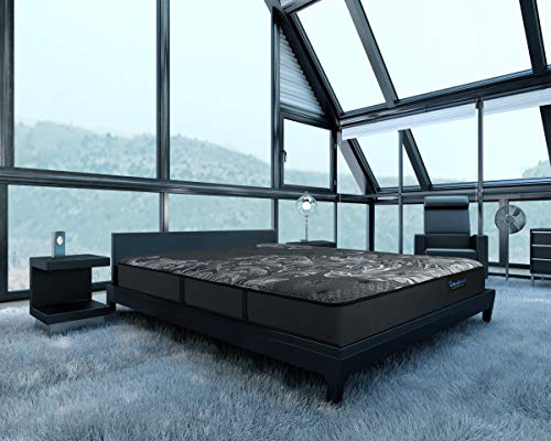 iDealBed Luxe Series Hybrid iQ5 Mattress with Reverie 5D Adjustable Bed Set, Massage, Zero Gravity, Pressure Relief Sleep System (Luxury Plush (Medium Soft Feel), Queen)