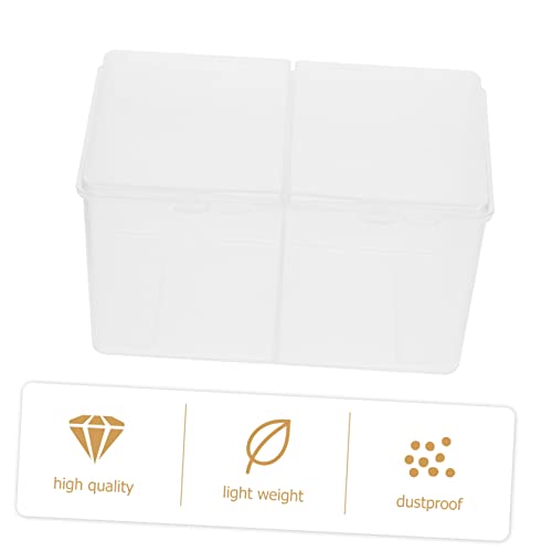 FOMIYES 3pcs Nail Towel Storage Box Drawer Organizer for Makeup Desk Dispenser Desktop Stationery Box Cotton Swab Container Makeup Brush Holder Makeup Cotton Pad Organizer Cotton Pad Box