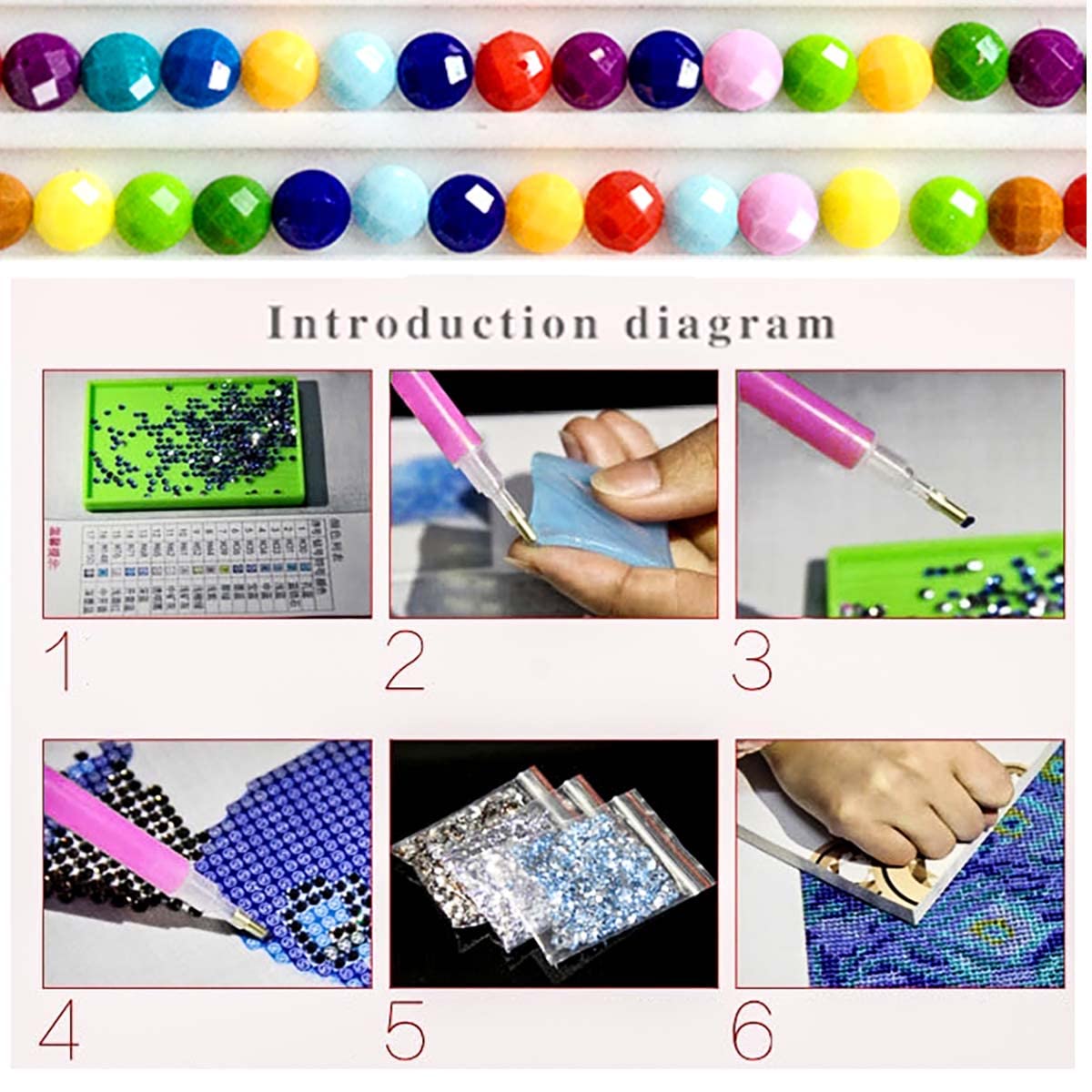 GSCSP Custom Diamond Drawing Painting Kits Full Drill for Adults|Personalized Photo Customized Diamond Drawing|Painting,Custom Your Own Picture Diamond Drawing Painting Custom Round | Square Drill
