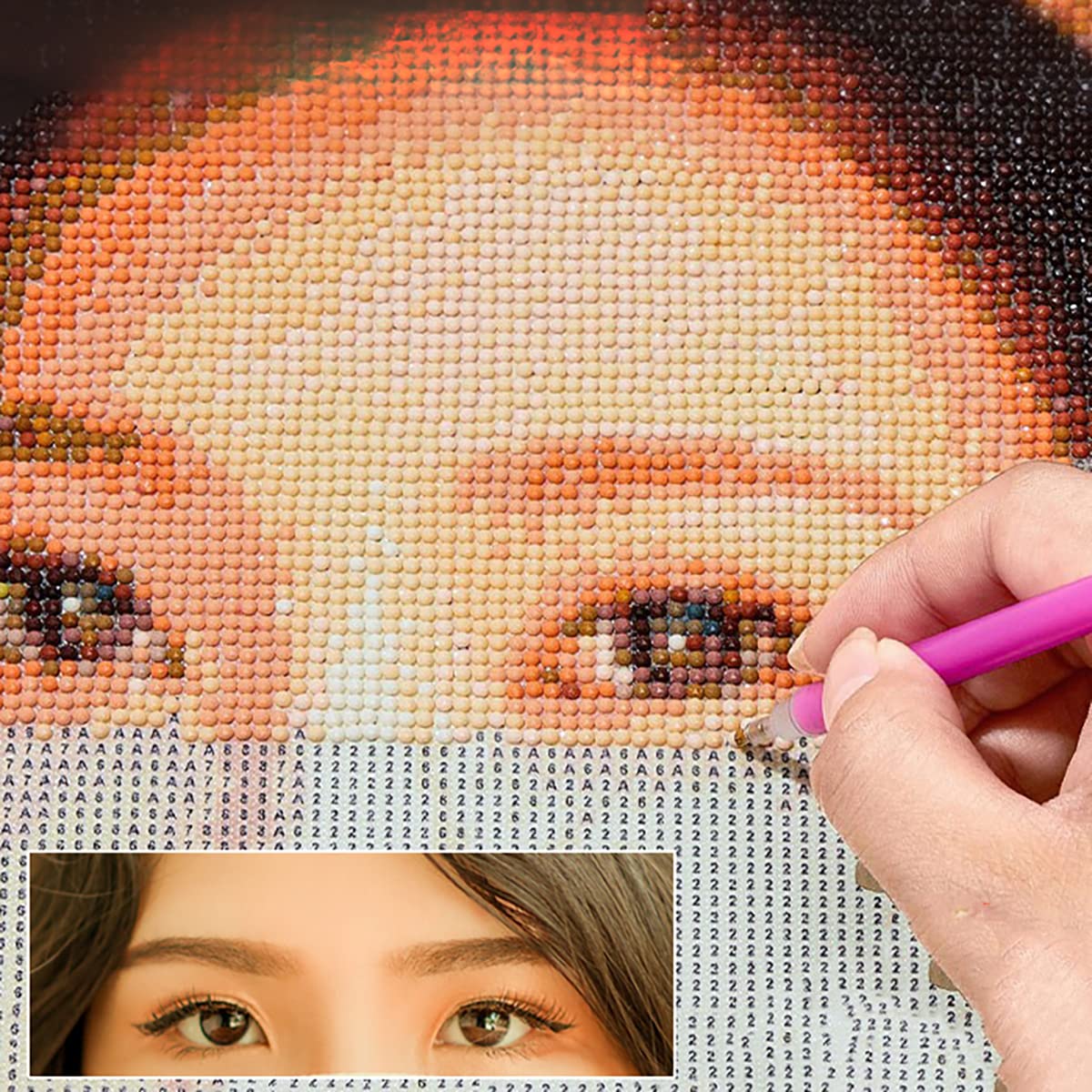 GSCSP Custom Diamond Drawing Painting Kits Full Drill for Adults|Personalized Photo Customized Diamond Drawing|Painting,Custom Your Own Picture Diamond Drawing Painting Custom Round | Square Drill
