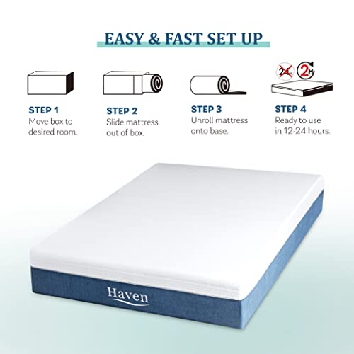 California King Cool Gel Memory Foam Mattress, 12 Inch Bed in A Box, CertiPUR-US Certified Mattress Made in USA, Breathable Medium Mattress
