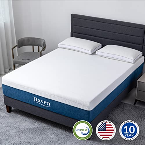 California King Cool Gel Memory Foam Mattress, 12 Inch Bed in A Box, CertiPUR-US Certified Mattress Made in USA, Breathable Medium Mattress