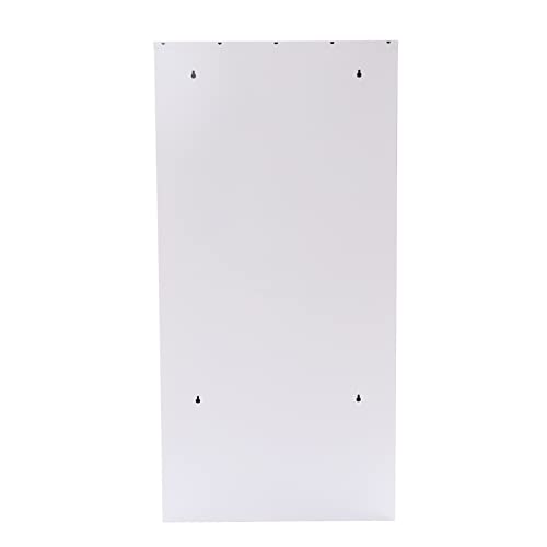 LUOSHALIYA 3 Drawer Shoe Storage Cabinet Wall-Mounted and No-Assembly Shoe Cabinet Holds 9 Shoes, Storage Shoe Rack for Entryway Hallway and Corridor(White)