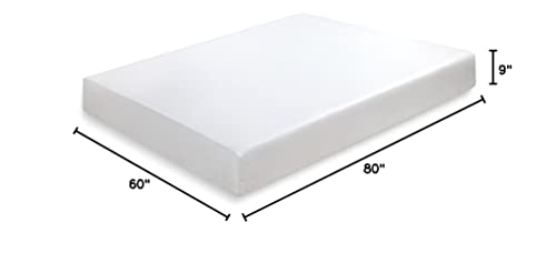 SLEEPLACE 9 Inch My Gel Deluxe Comfort Multi-Layered Memory Foam Mattress, QUEEN