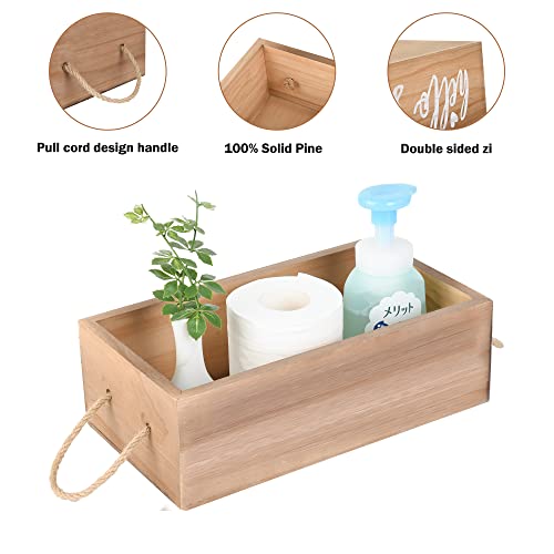 Bathroom Decor Box-2 Sides Printed Toilet Paper Holder,2 Pack, Exquisite Craft Bathroom Storage Organizer,Interesting Bathroom Decoration Cute Bathroom Decoration