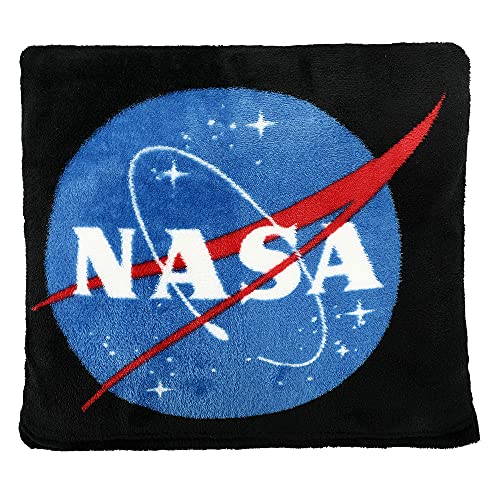 Bioworld NASA Lunar Module Print Pocket Throw Convertible Pillow/Blanket