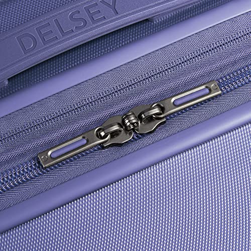 DELSEY PARIS Comete 3.0 Hardside Expandable Luggage with Spinner Wheels, Lavender, Carry-on 20 Inch