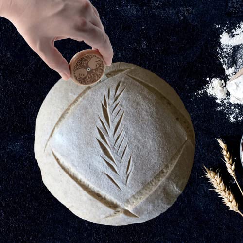 Ufo Bread Lame Scoring Tool - Bread Lame Cutter for Sourdough Bread Bakers Bread Razor Scorer Blade Banneton Cutter Scoring Knife Making Bakers Lame Handcrafted Lame with Ebook and 5 Razor Bladesā¦