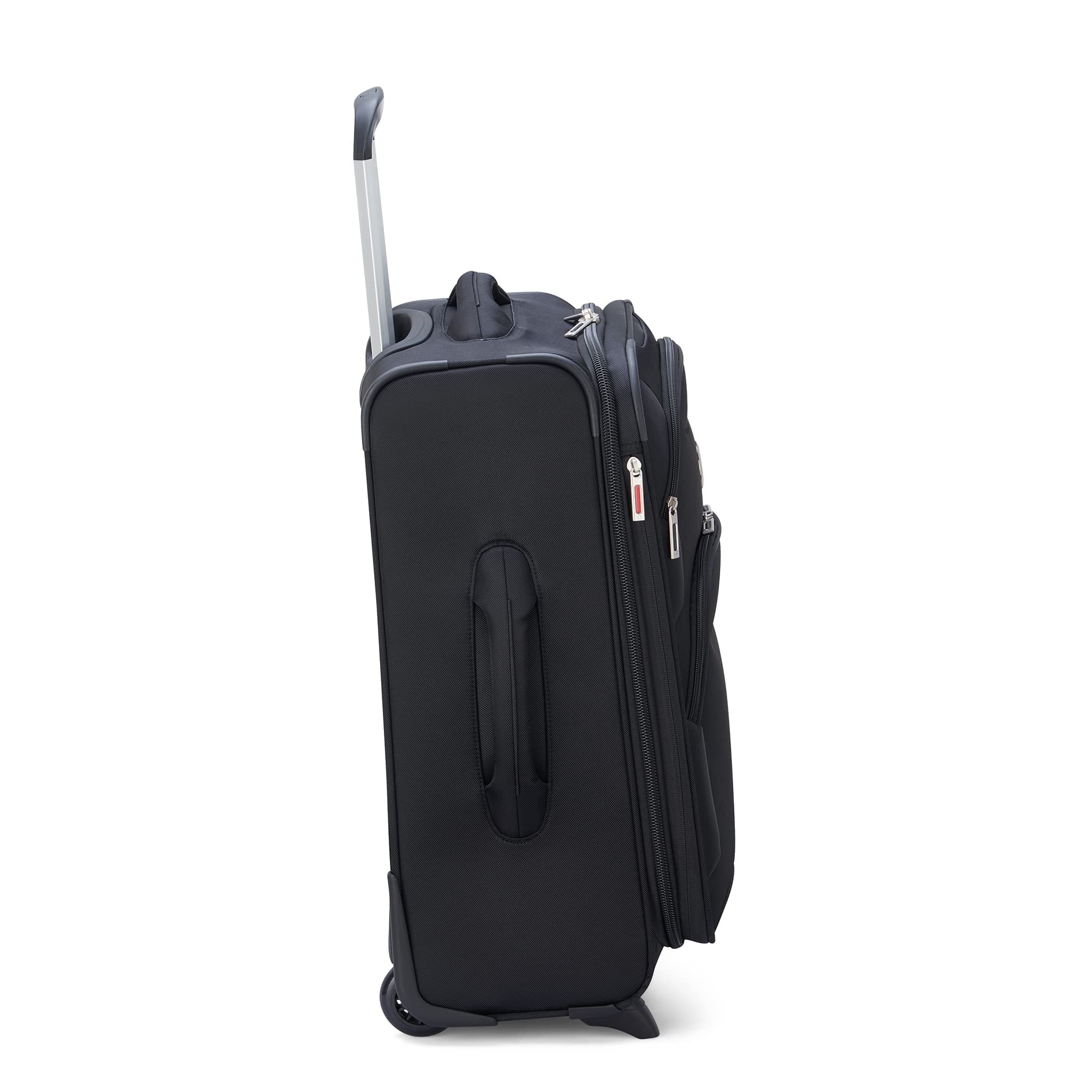 DELSEY PARIS Sky Max 2.0 Softside Expandable Luggage with Two Wheels, Black, Carry-on 21 Inch