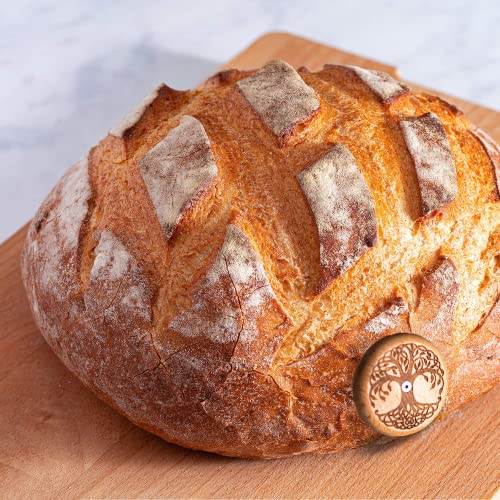 Ufo Bread Lame Scoring Tool - Bread Lame Cutter for Sourdough Bread Bakers Bread Razor Scorer Blade Banneton Cutter Scoring Knife Making Bakers Lame Handcrafted Lame with Ebook and 5 Razor Bladesā¦
