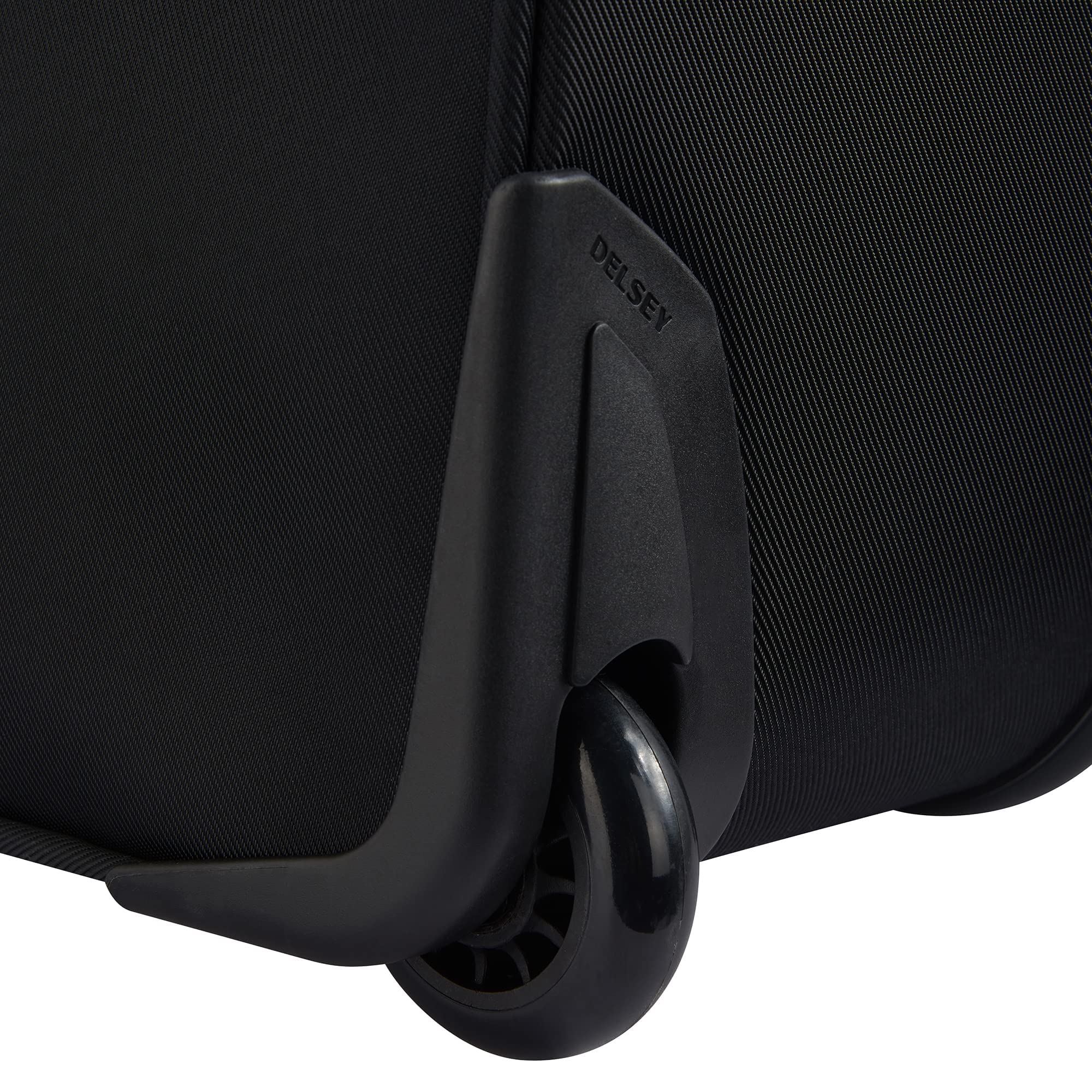 DELSEY PARIS Sky Max 2.0 Softside Expandable Luggage with Two Wheels, Black, Carry-on 21 Inch