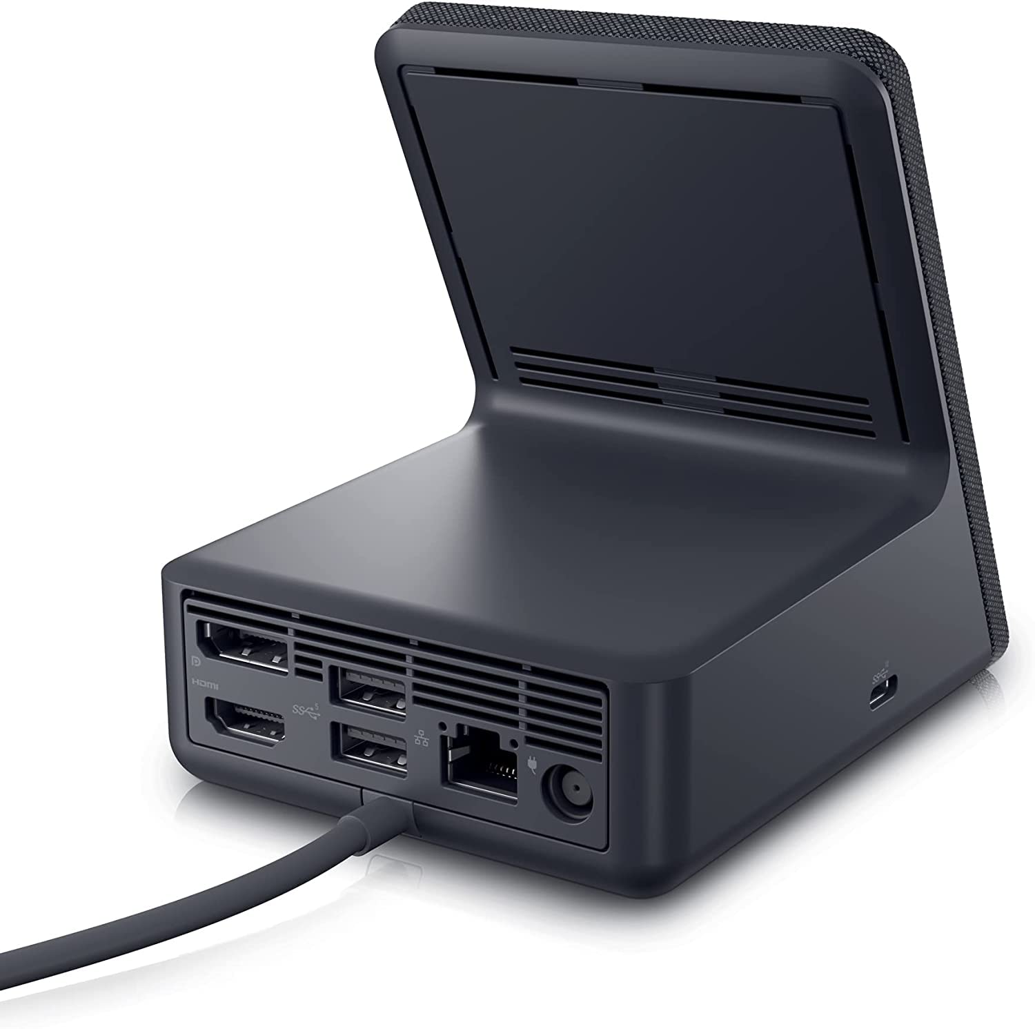 Dell HD22Q Dual Monitor Docking Station with Wireless Charging Stand, USB-C, HDMI and DisplayPort - HD22Q