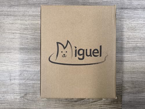 Miguel Removable Washable Dog Bed for Medium Dog Easy Clean - Rectangle Pet Bed for Large Cats with Zipper Cover Bolster Cuddle Puppy Bed with Supportive Side Wall Slip-Resistant Bottom, Blue 30 Inch