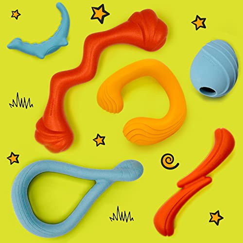 Nylabone Rexii Interactive Dog Toy for Small Dogs – Lightweight Flexible Dog Toy for Creative Play & Dog Exercise