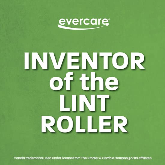 Evercare Pack of 3 Gain Scented All-Purpose Travel Lint Rollers, 90 Sheets Total (30 Sheets Each) (619182)