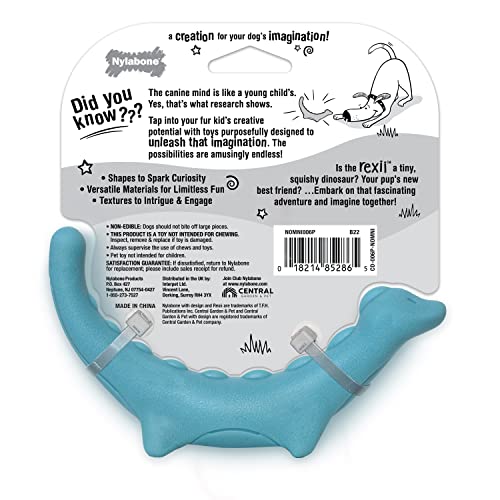 Nylabone Rexii Interactive Dog Toy for Small Dogs – Lightweight Flexible Dog Toy for Creative Play & Dog Exercise