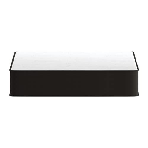 Flash Furniture Capri Comfortable Sleep 8 Inch CertiPUR-US Certified Spring Foam Hybrid Mattress, Twin Mattress in a Box
