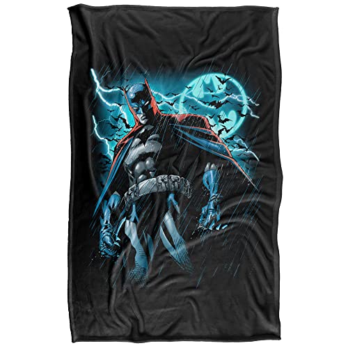 Batman Stormy Knight Silky Touch Super Soft Throw Blanket 36" x 58",Stormy Knight