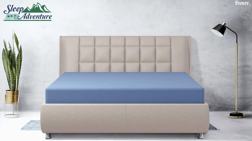 Sleep Adventure 8" Cooling Mattress with Graphite Infused Memory Foam (70x80)