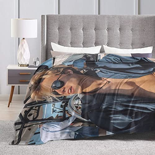 Outer Blankets Banks Television Series Rudy Pankow as JJ and Super Soft and Comfortable Fleece Blankets for Sofa,Office Bed car Camp Couch 50" X40"