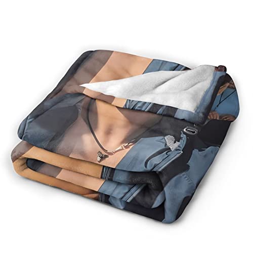 Outer Blankets Banks Television Series Rudy Pankow as JJ and Super Soft and Comfortable Fleece Blankets for Sofa,Office Bed car Camp Couch 50" X40"