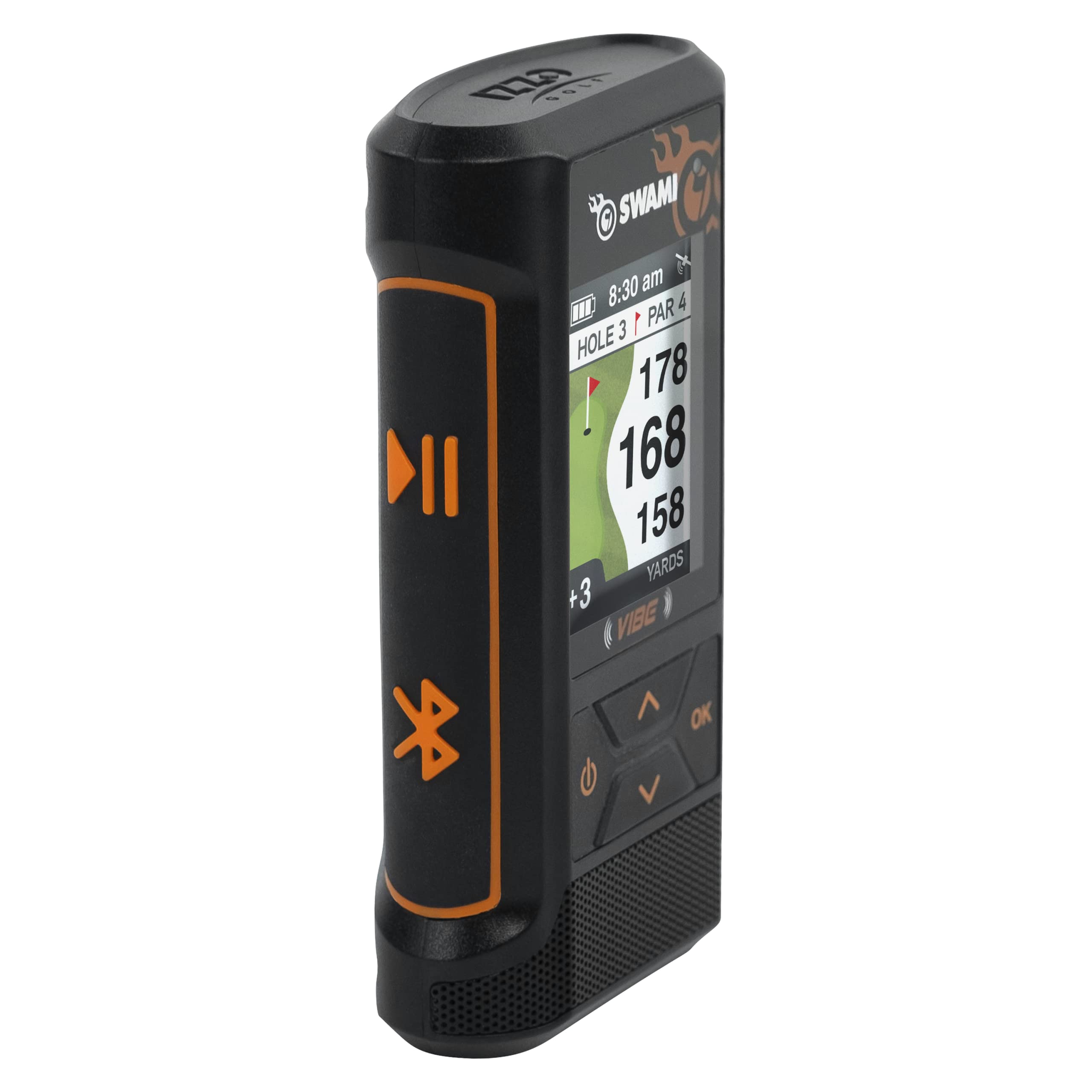 Swami Vibe Golf GPS - Golf GPS Bluetooth Speaker Combo,Lime
