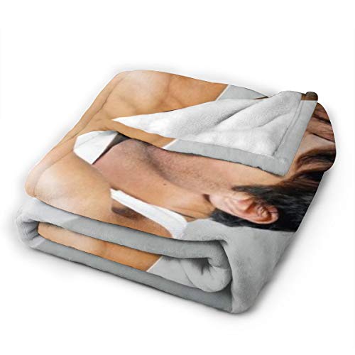 Peter E Nash Enrique Iglesias Blanket Flannel Throw Blanket Home Decoration Couch Sofa Bed Outdoor Throw Blankets 50"x40"
