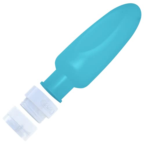 Dot&Dot Leak Proof Travel Bottles for Toiletries - 4 Pack Silicone Travel Toiletry Bottles - Travel Shampoo and Conditioner Bottles with TSA Quart Bag - 3 oz Travel Size Bottles