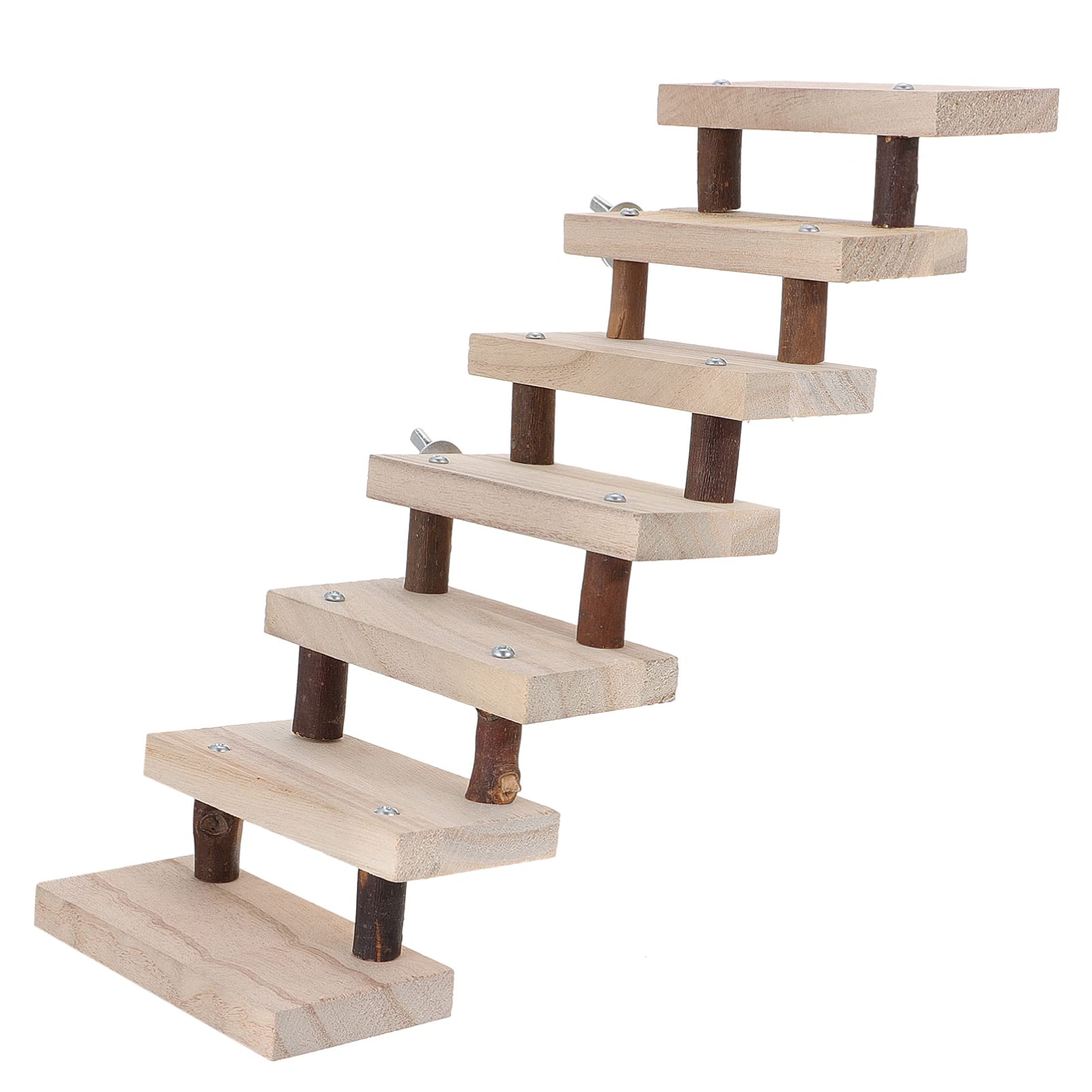 POPETPOP Teething Toys Teething Toys Ferret Toys Small Animal Climbing Toys, Hamster Climbing Ladder, Pet Ladder Hamster Stairs for Habitat Play and Exercise Teething Toys Ferret Toys Ferret Toys