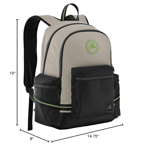 adidas City Icon Backpack, Black/Wonder Beige, One Size