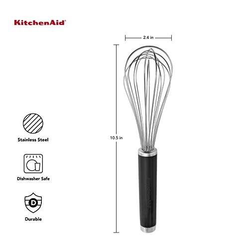 KitchenAid KE060OHOBA Classic Utility Whisk, One Size, Black 2