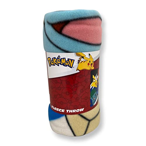 United Pacific Designs KOFL: Pokemon 45X60" Fleece Throw