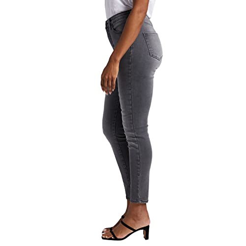 JAG Jeans Women's Viola High Rise Skinny Jeans-Legacy, Columbia Grey, 12