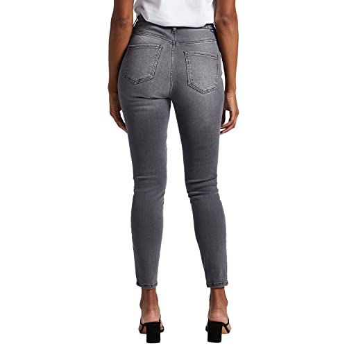 JAG Jeans Women's Viola High Rise Skinny Jeans-Legacy, Columbia Grey, 12
