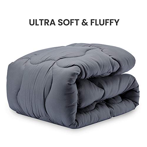 SLEEP ZONE Full Size Mattress Topper Cooling Mattress Pad Cover Fluffy Down Alternative Bed Topper 8-21 Inch Deep Pocket, Full