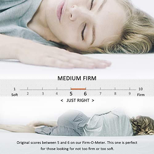 Queen Mattress, 6 inch Gel Memory Foam Mattress in a Box, Green Tea Cooling Gel Infused, Breathable Bed Comfortable Mattress for Cooler Sleep Supportive & Pressure Relief… (Queen (U.S. Standard))