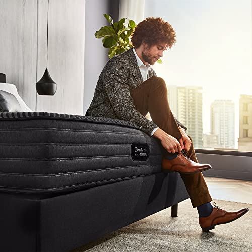 Beautyrest Black Hybrid LX-Class 13.5” Medium King Mattress, Cooling Technology, Supportive, CertiPUR-US, 100-Night Sleep Trial, 10-Year Limited Warranty
