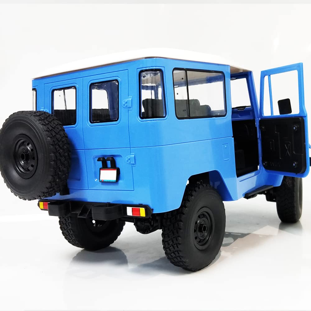 Perseids RC Rock Crawler WPL C34 RTR RC Truck, 1/16 Scale 2.4Ghz 4WD Offroad Vehicle with Trailer, Adults