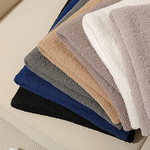 Bearberry Super Soft Knit Throw Blanket Lightweight Cozy Warm Fluffy Throw Blankets for Couch Bed Sofa (Cream, 50”x60”)