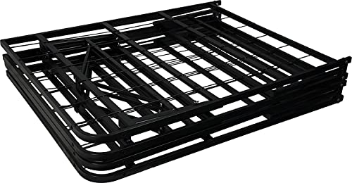 Boyd Sleep Bonus Base Metal Mattress Foundation, 18" Height, Black, California King