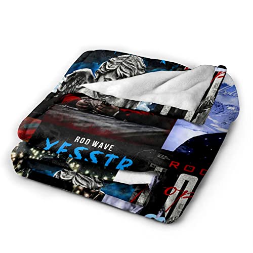 Idol 3D Print Throw Blanket Anti Pilling Flannel Fleece Throw Blanket Beach Blanket Picnic Blanket for Sofa,Office Bed Car Camp Couch 50"X40"