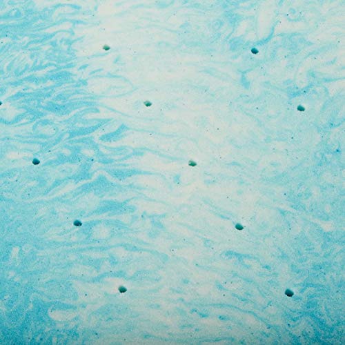 Linenspa 3 Inch Mattress Topper Queen - Gel Swirl Memory Foam Queen Mattress Topper – CertiPUR-US Certified - Queen Foam Pad