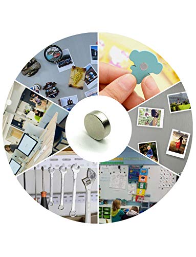 36PCS Refrigerator Magnets Fridge Magnet - Premium Brushed Nickel Fridge Magnets,Round Magnets,Office Magnets by A AULIFE