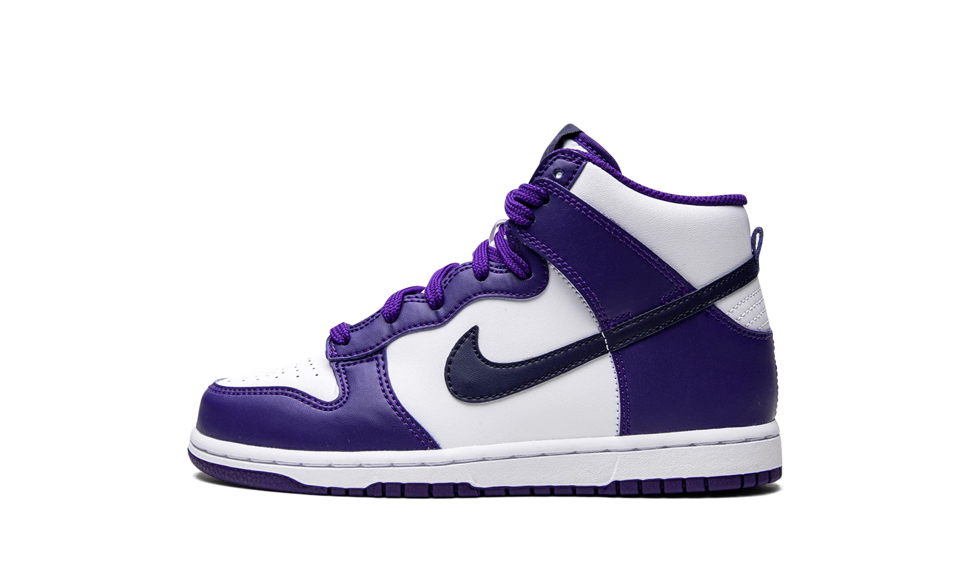 Nike Preschool Dunk HI (PS) DH9753 100 - Size 11C, Sail/University Blue-white-bla, 11 Little Kid