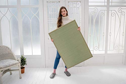 BJDesign Japanese Traditional Igusa (Rush Grass) Tatami Floor MattressTatami mat, Twin XL. Made in Japan