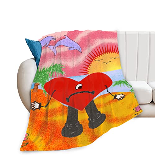 Haidguiin Throw Blankets Cute Blanket Bedding Blankets Sofa Blankets Flannel Blankets Air Conditioning Blanket Fans Gifts