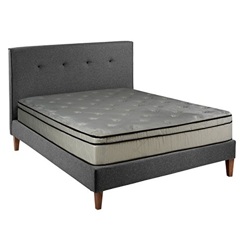 Continental Sleep Victoria King Mattress With 11" Euro Top Orthopedic Mattress- Cozy Teddy Bear Fabric