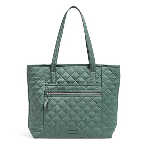 Vera Bradley Women's Performance Twill Tote Bag, Olive Leaf, One Size