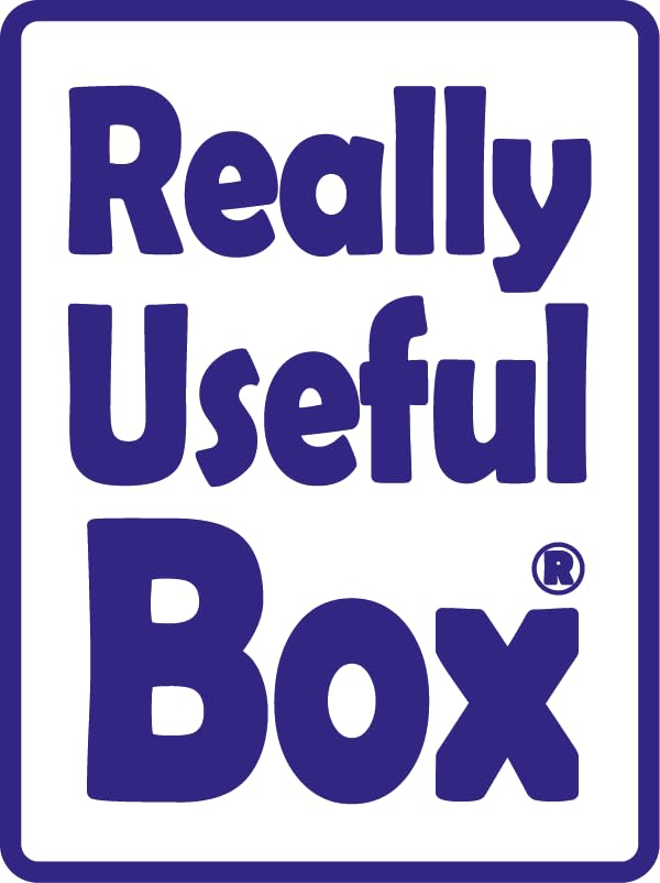Really Useful Box Plastic Storage 23.5 Litre Clear (Pack of 3)